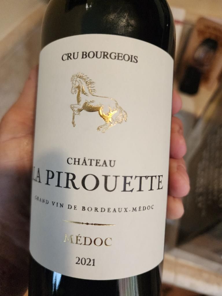 2021 Château La Pirouette, France, Bordeaux, Médoc - CellarTracker