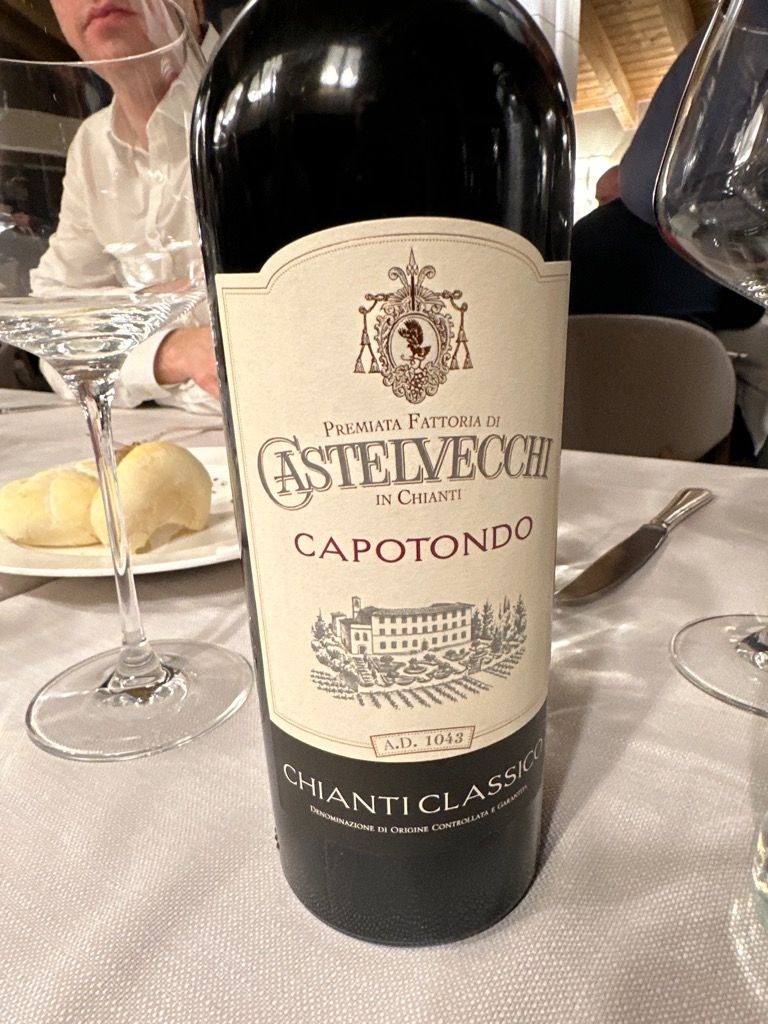 2020 Fattoria Castelvecchi Chianti Classico Capotondo, Italy, Tuscany ...
