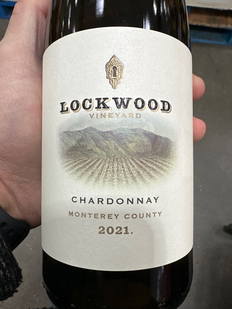 2021 Lockwood Chardonnay, USA, California, Central Coast, Monterey ...