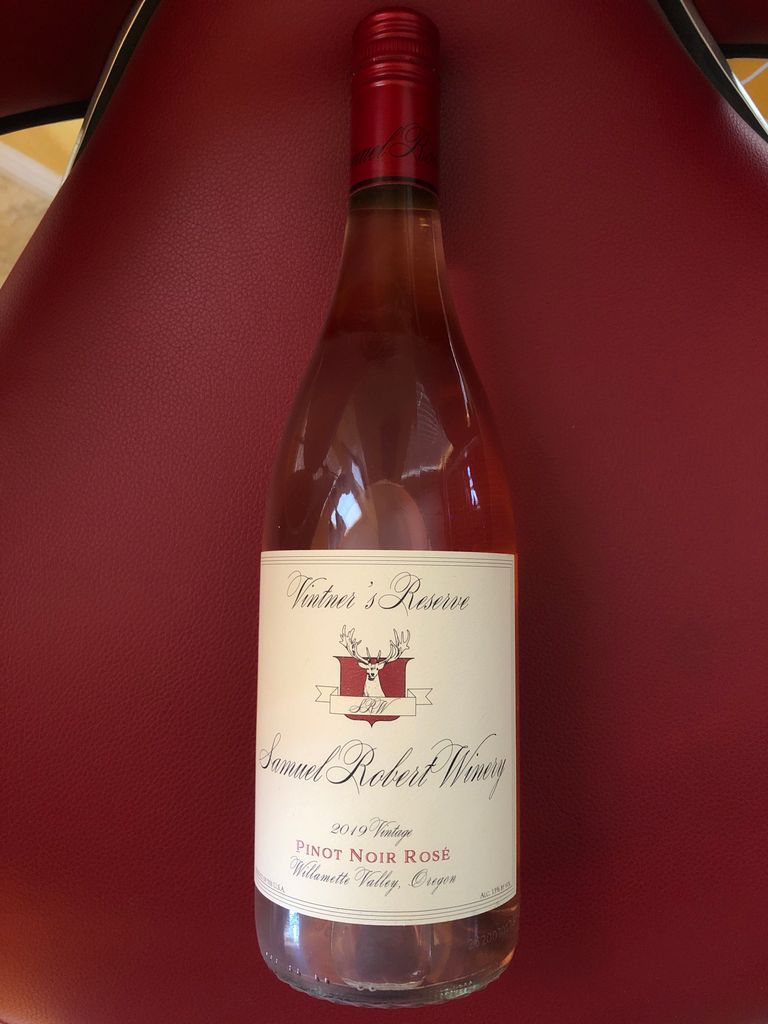 2019 Samuel Robert Winery Pinot Noir Vintner's Reserve Rosé, USA ...
