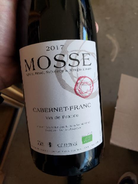 2017 Agnès et René Mosse Anjou Grappes Entières, France, Loire Valley ...