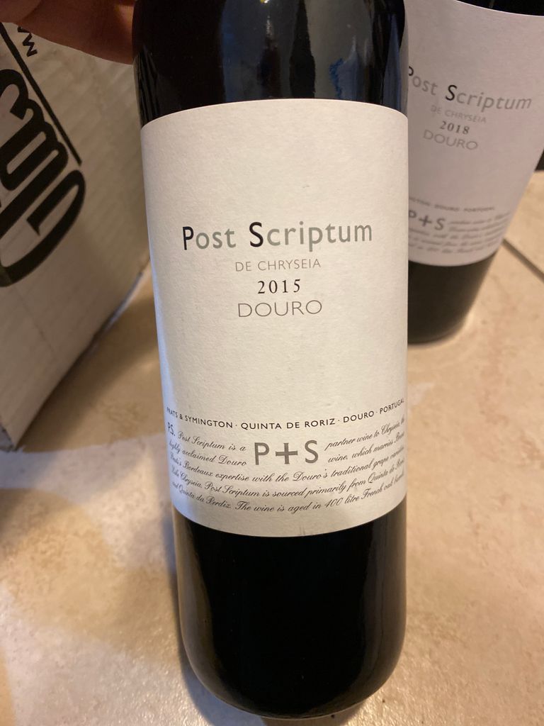 2015 Prats and Symington Douro Post Scriptum de Chryseia, Portugal, Douro - CellarTracker