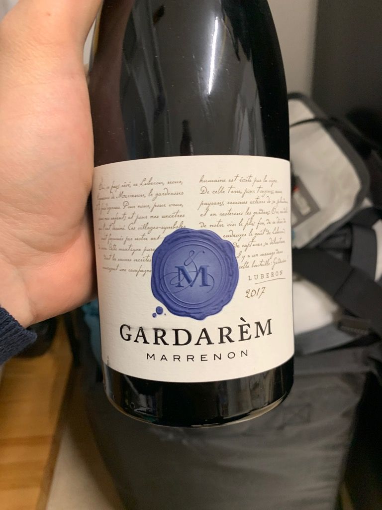 2017 Marrenon Luberon Gardarèm, France, Rhône, Southern Rhône, Luberon ...