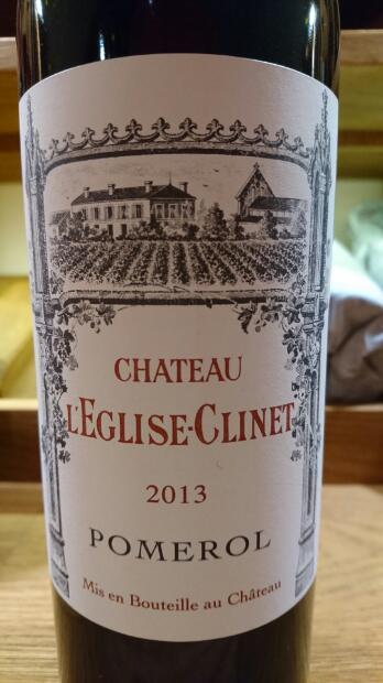2013 Château L'Eglise-Clinet, France, Bordeaux, Libournais, Pomerol - CellarTracker