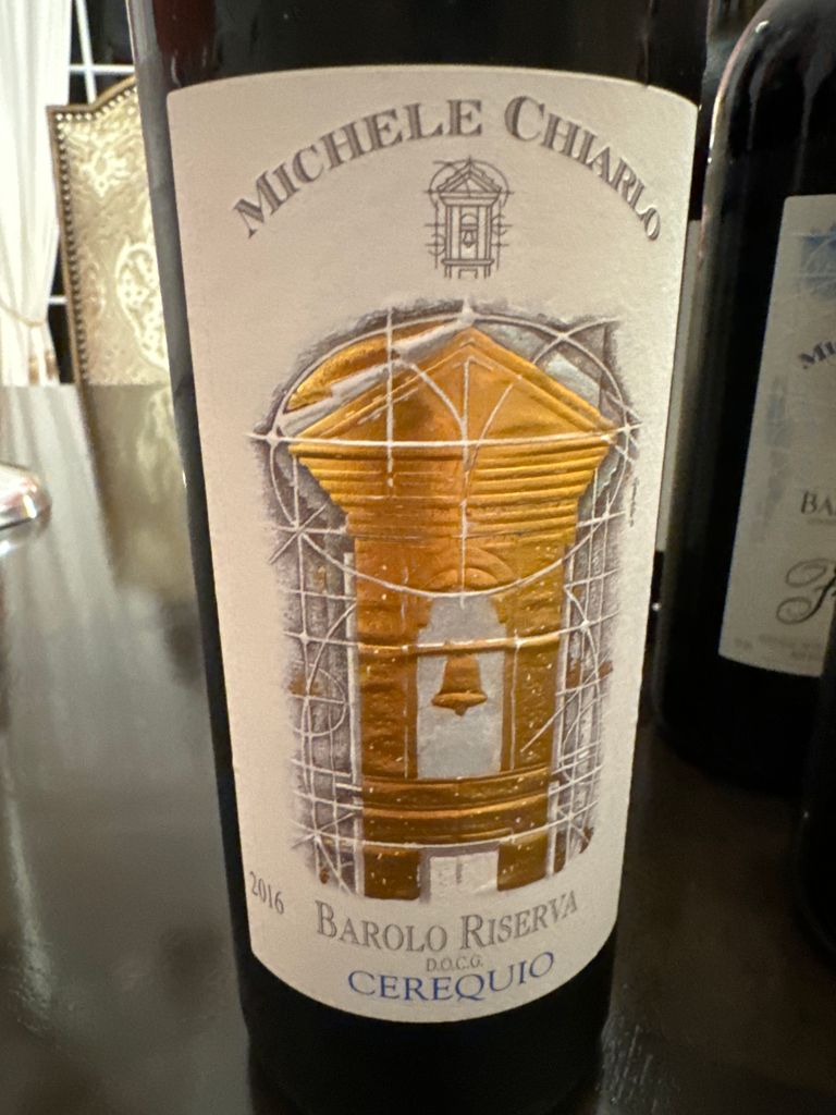2019 Michele Chiarlo Barolo Riserva Cerequio, Italy, Piedmont, Langhe ...