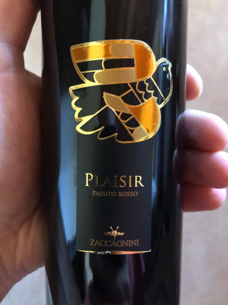 2020 Cantina Zaccagnini Cannonau Plaisir Passito Colline Pescaresi IGT ...