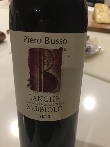 2014 Piero Busso Langhe Nebbiolo, Italy, Piedmont, Langhe, Langhe DOC ...
