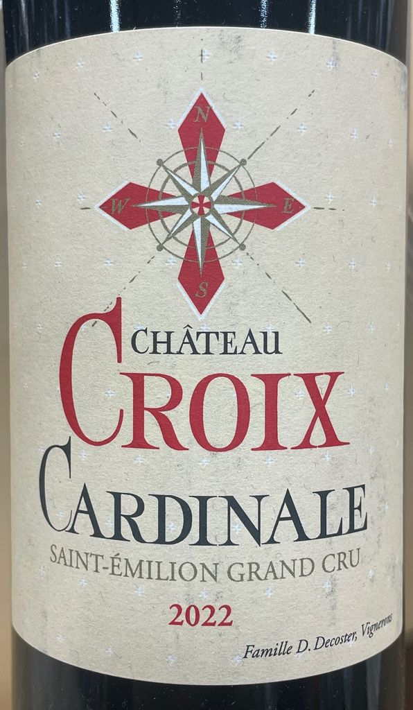 2024 Château Croix Cardinale, France, Bordeaux, Libournais, Saint ...