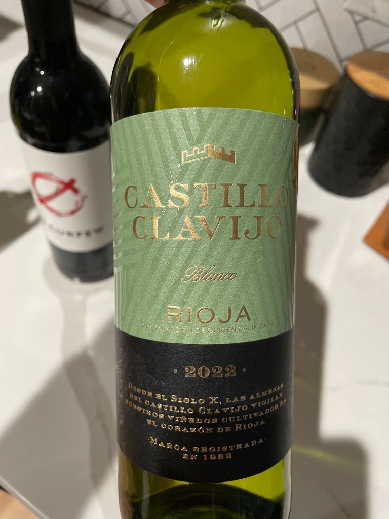2024 Castillo D Clavijo Rioja Fermentado en Barrica Blanco, Spain, La ...