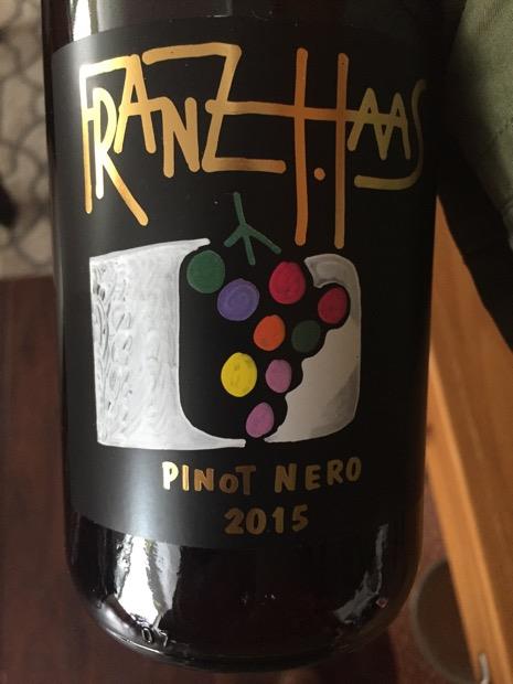 2015 Franz Haas Pinot Nero, Italy, Trentino-Alto Adige, Alto Adige ...