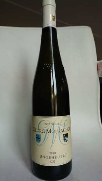 2010 Georg Mosbacher Forster Ungeheuer Riesling Großes Gewächs, Germany ...