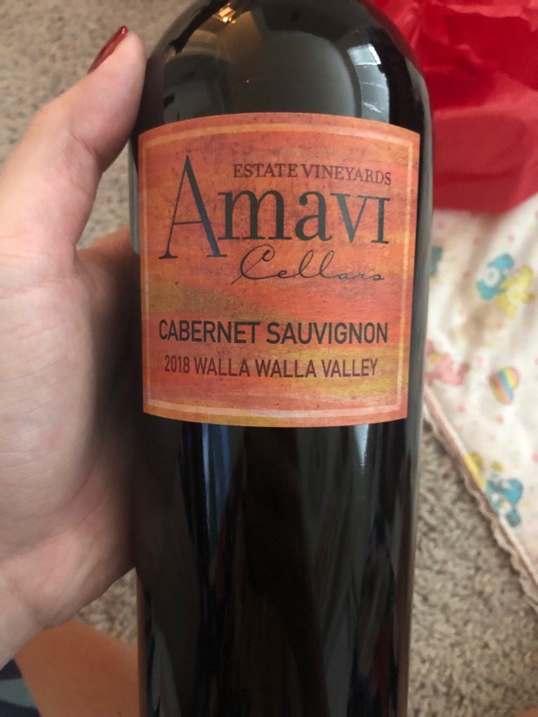 2018 Amavi Cellars Cabernet Sauvignon, USA, Washington, Columbia Valley ...