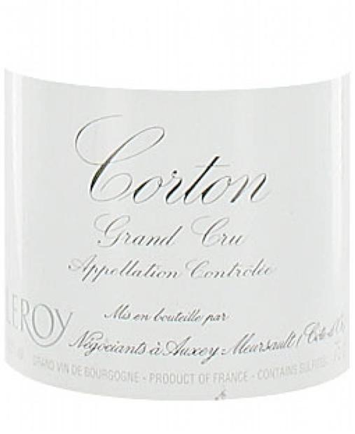 1959 Maison Leroy Corton-Le Corton, France, Burgundy, Côte de Beaune ...
