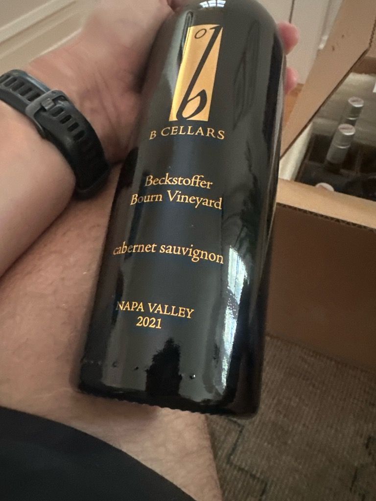 2022 B Cellars Cabernet Sauvignon Beckstoffer Bourn Vineyard, USA ...