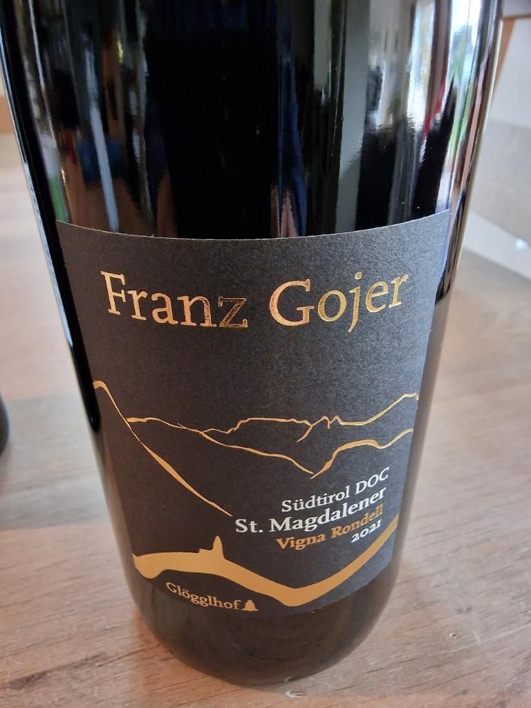 2021 Franz Gojer - Glögglhof St. Magdalener Rondell, Italy, Trentino ...