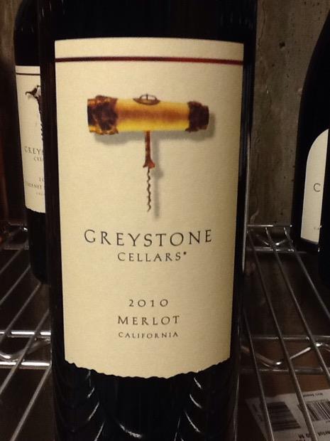 2010 Greystone Cellars Merlot, USA, California - CellarTracker