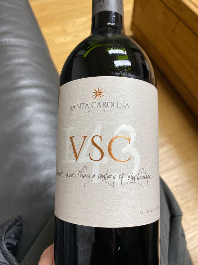 2018 Santa Carolina VSC, Chile, Rapel Valley, Cachapoal Valley ...