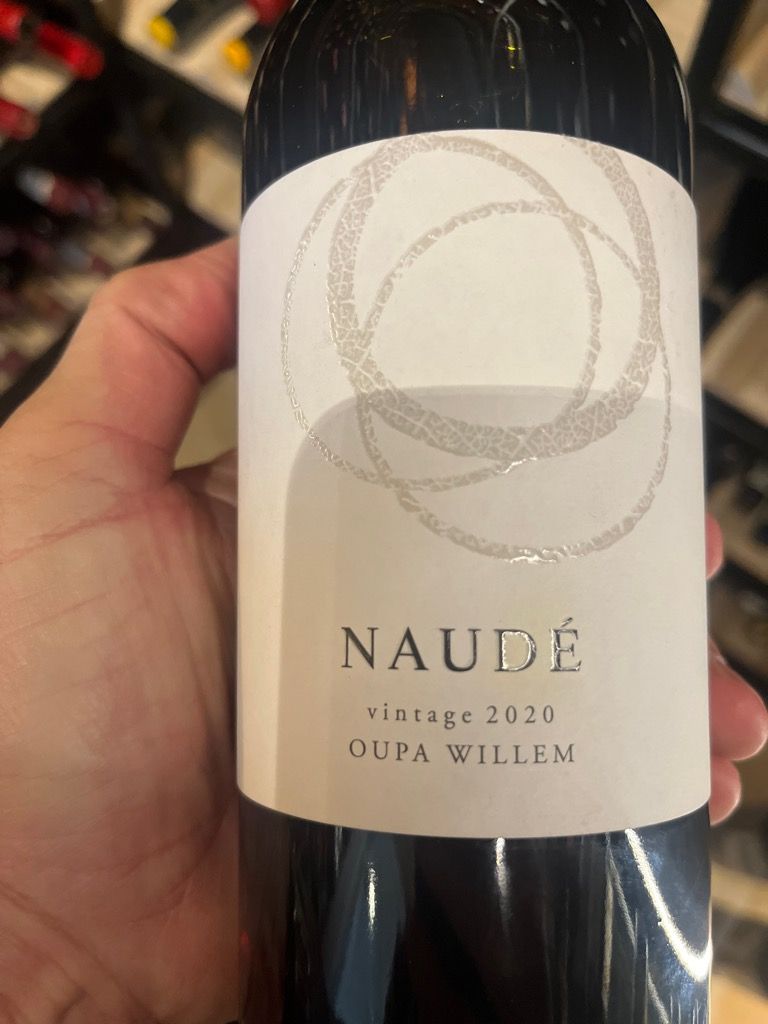 2020 Naudé Oupa Willem Old Vines, South Africa, Western Cape ...