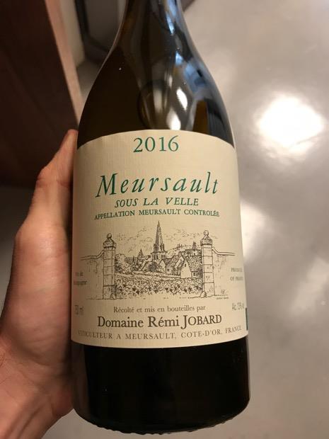 2016 Domaine Rémi Jobard Meursault Sous La Velle, France, Burgundy ...