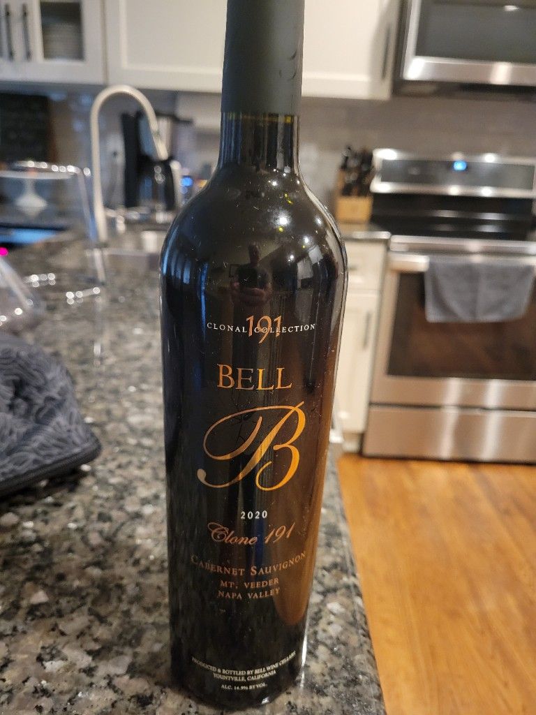 2020 Bell Wine Cellars Cabernet Sauvignon clone 191, USA, California ...