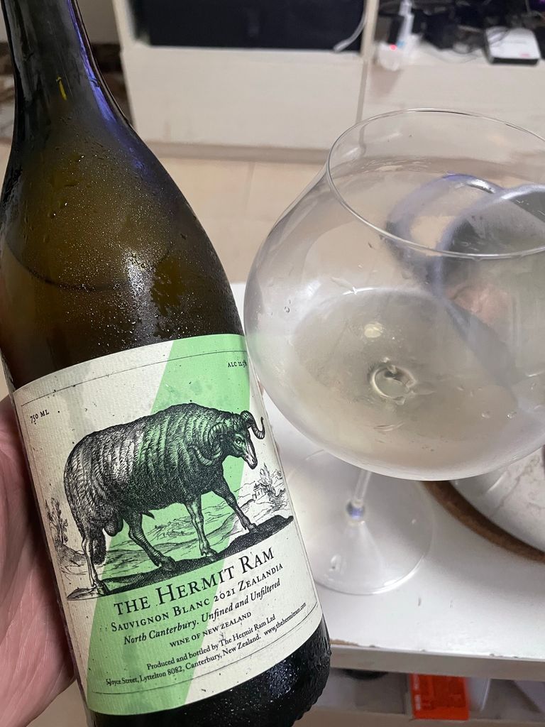 2021 The Hermit Ram Sauvignon Blanc Zealandia, New Zealand, South ...