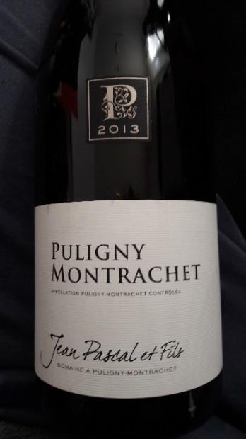 2012 Domaine Jean Pascal et Fils Puligny-Montrachet, France, Burgundy ...