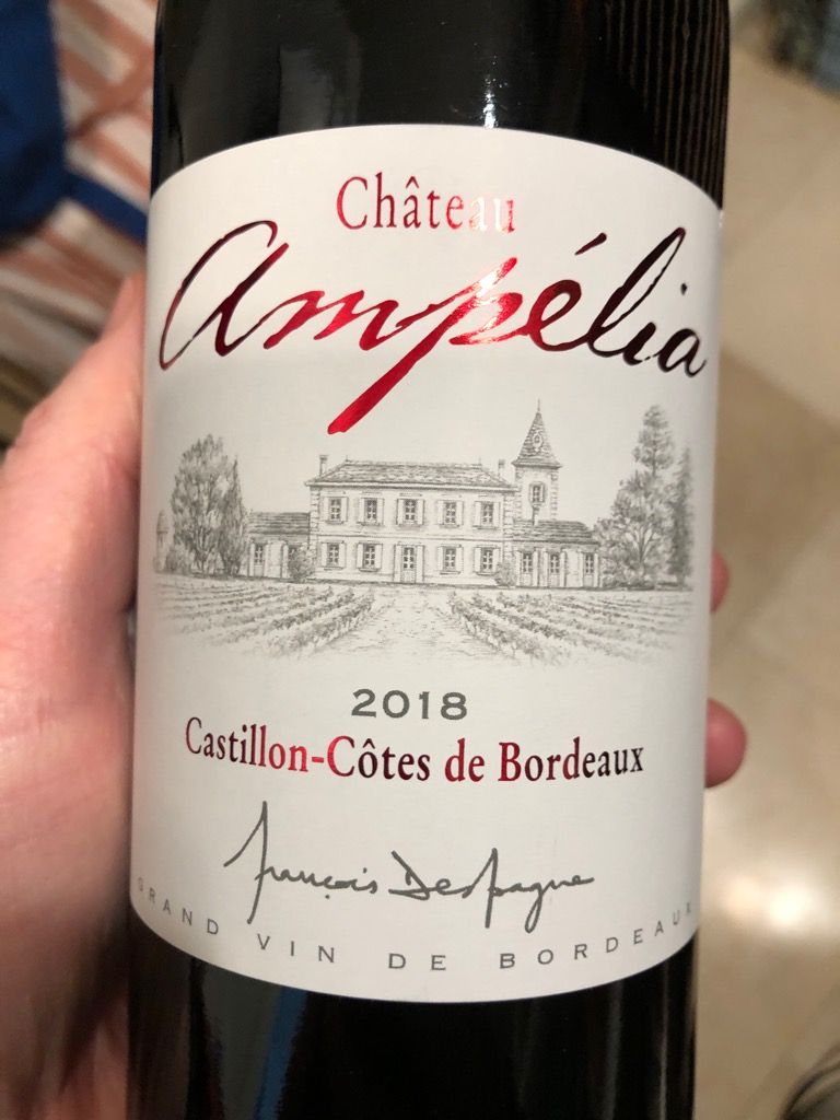 2020 Château Ampélia, France, Bordeaux, Libournais, Castillon Côtes de ...