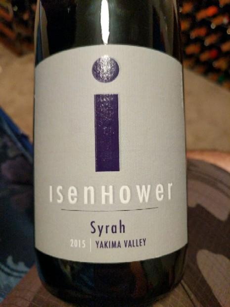 2015 Isenhower Cellars Syrah, USA, Washington, Columbia Valley ...