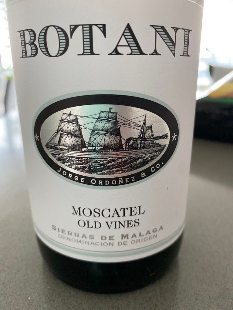 2023 Jorge Ordoñez & Co. Moscatel Old Vines Botani, Spain, Andalucía ...