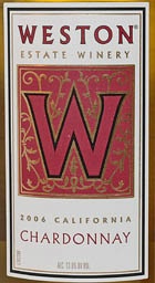 2004 Weston Chardonnay, USA, California - CellarTracker