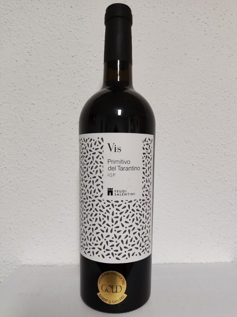 2021 Feudi Salentini Primitivo Vis Tarantino IGT, Italy, Puglia ...