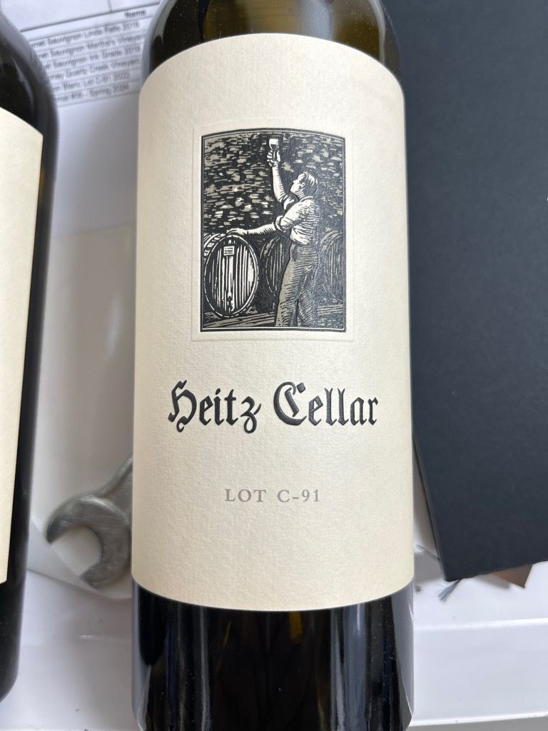 2022 Heitz Cellar Cabernet Sauvignon Lot C-91, USA, California, Napa Valley - CellarTracker