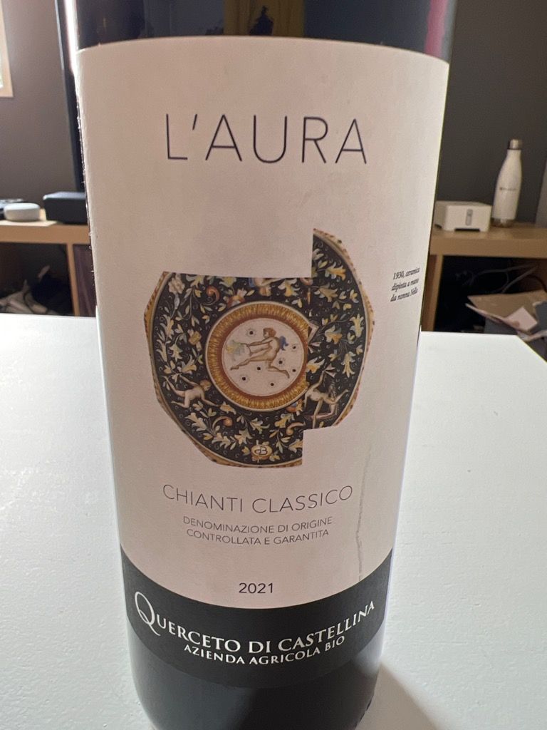 2021 Querceto di Castellina Chianti Classico L'aura, Italy, Tuscany ...