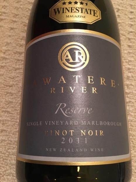 2020 Awatere River Pinot Noir Reserve Marlborough, New Zealand, South ...