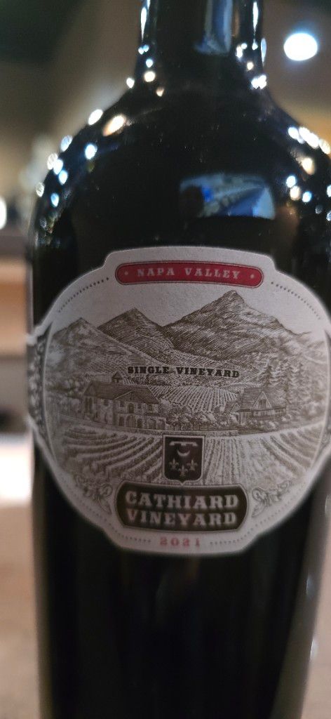 2022 Cathiard Vineyard Cabernet Sauvignon, USA, California, Napa Valley ...