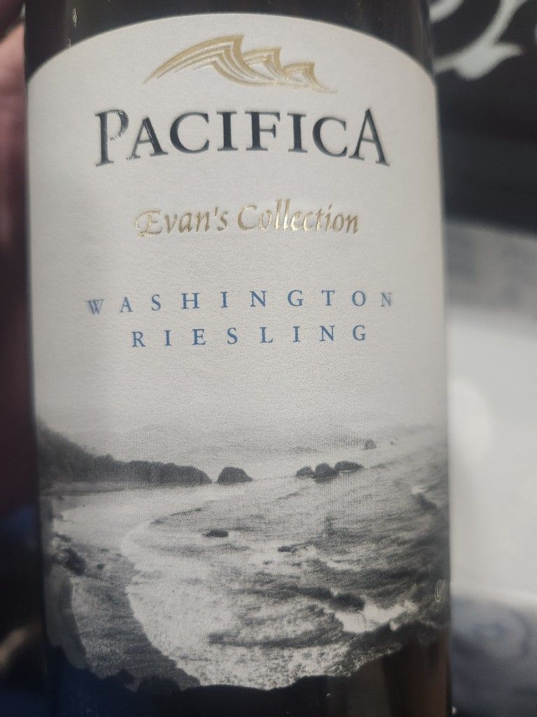 2021 Pacifica Riesling Evan's Collection, USA, Washington - CellarTracker