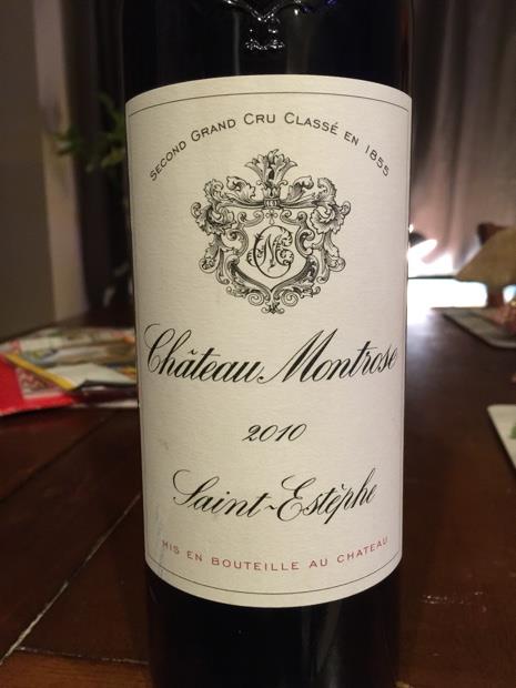 2010 Château Montrose, France, Bordeaux, Médoc, St. Estèphe - CellarTracker
