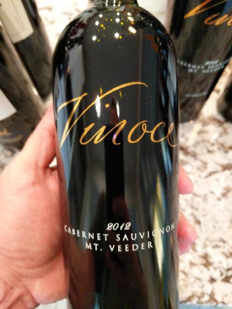 2012 Vinoce Cabernet Sauvignon Mt. Veeder, USA, California, Napa Valley ...