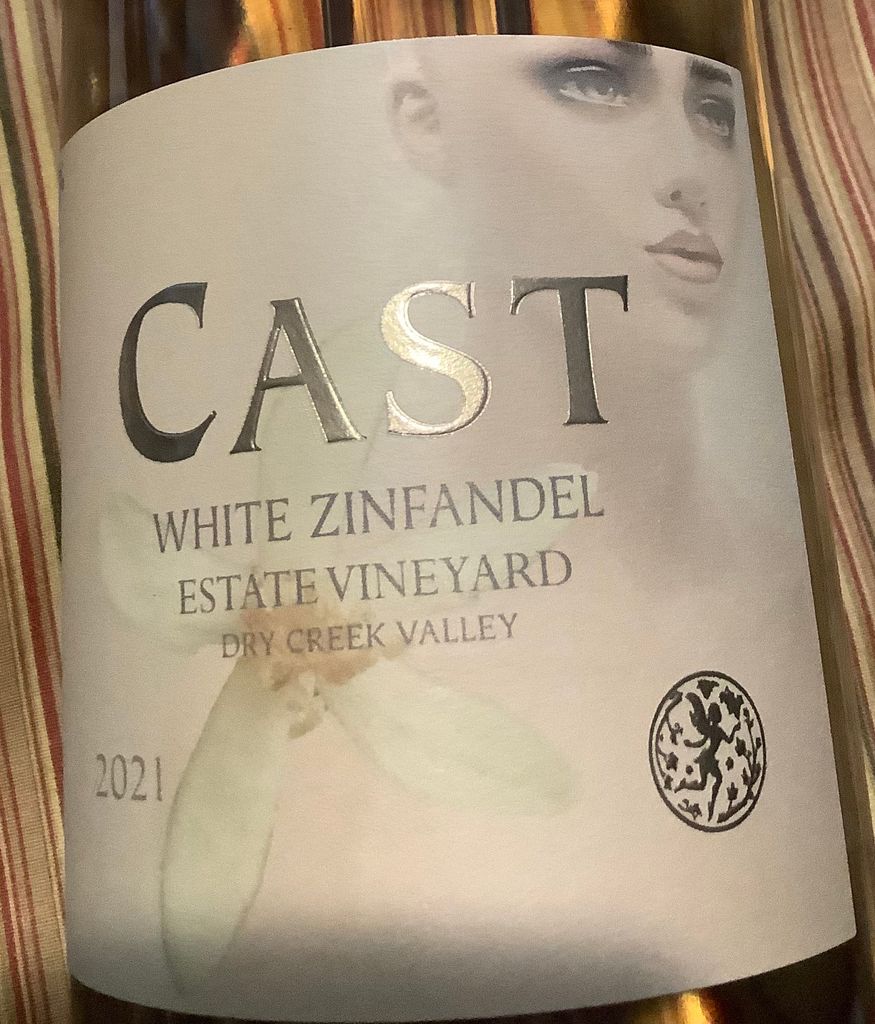 2021 Cast Wines White Zinfandel, USA, California, Sonoma County, Dry ...