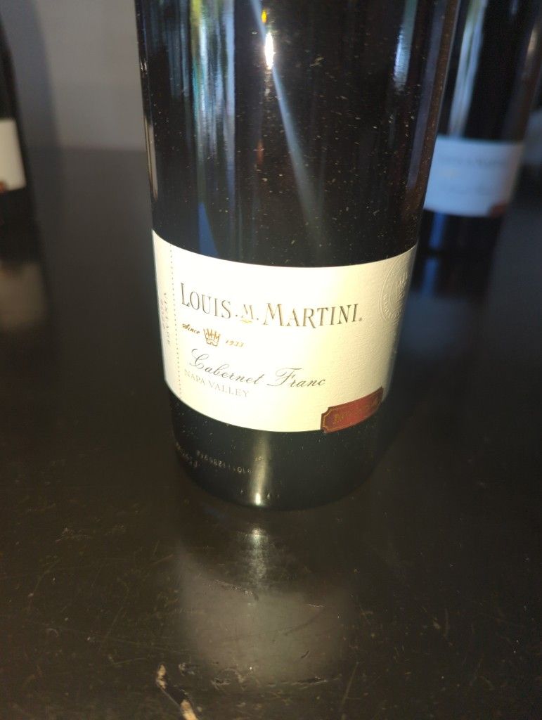 2021 Louis M. Martini Cabernet Franc No. 254 Napa Valley, USA ...