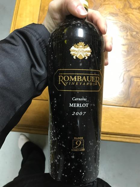 2007 Rombauer Vineyards Merlot Carneros, USA, California, Napa / Sonoma ...