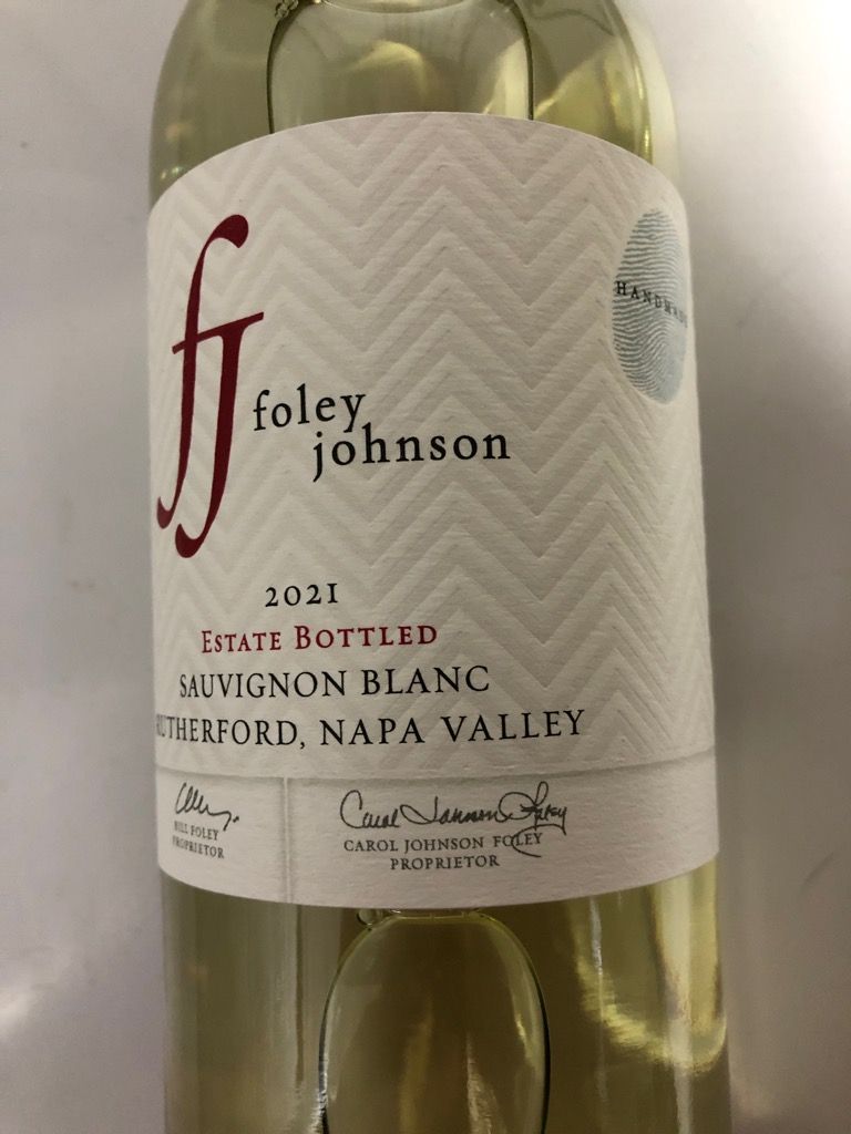 2021 Foley Johnson Sauvignon Blanc, USA, California, Napa Valley ...