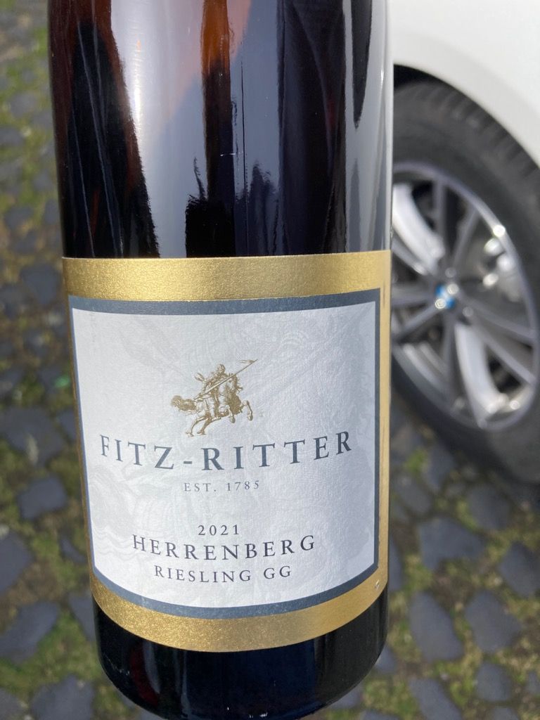 2021 Fitz-Ritter Ungsteiner Herrenberg Riesling Großes Gewächs, Germany ...