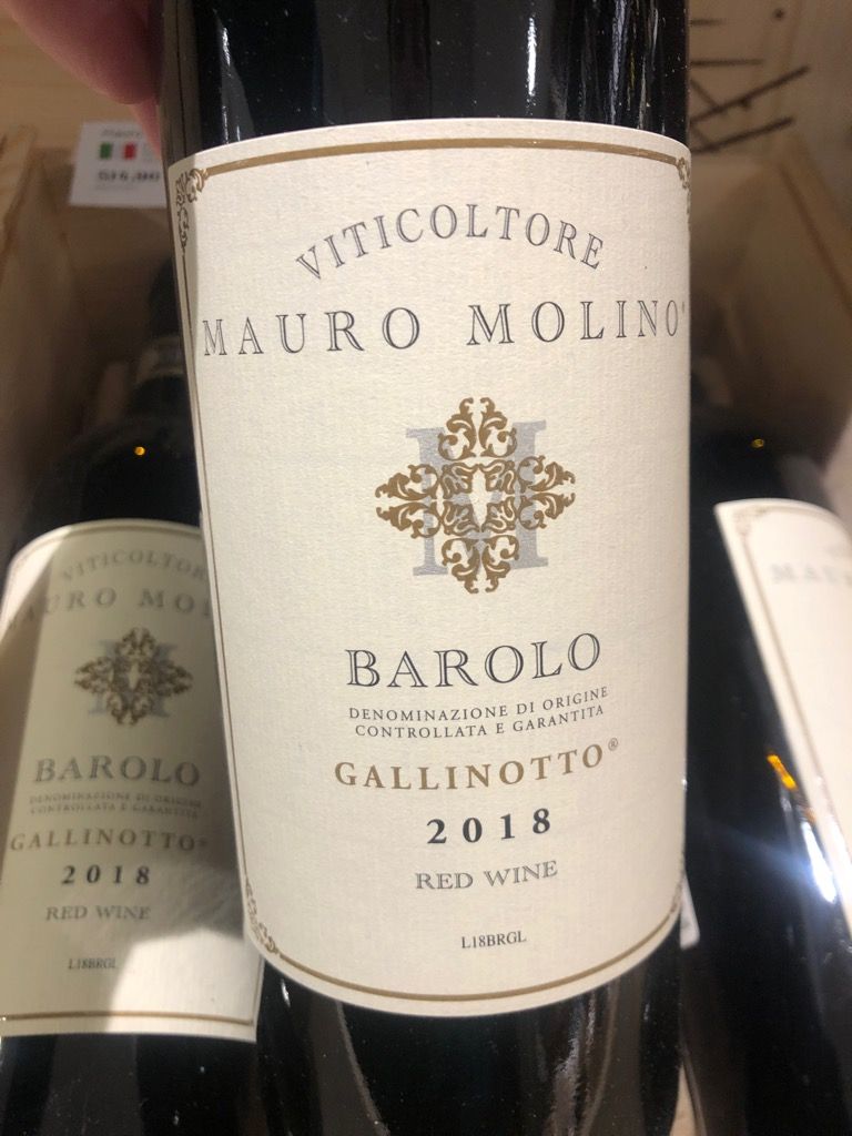 2019 Mauro Molino Barolo Vigna Gallinotto, Italy, Piedmont, Langhe ...