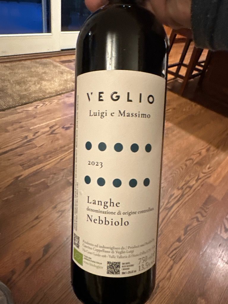 2023 Veglio Luigi e Massimo Langhe Nebbiolo, Italy, Piedmont, Langhe ...