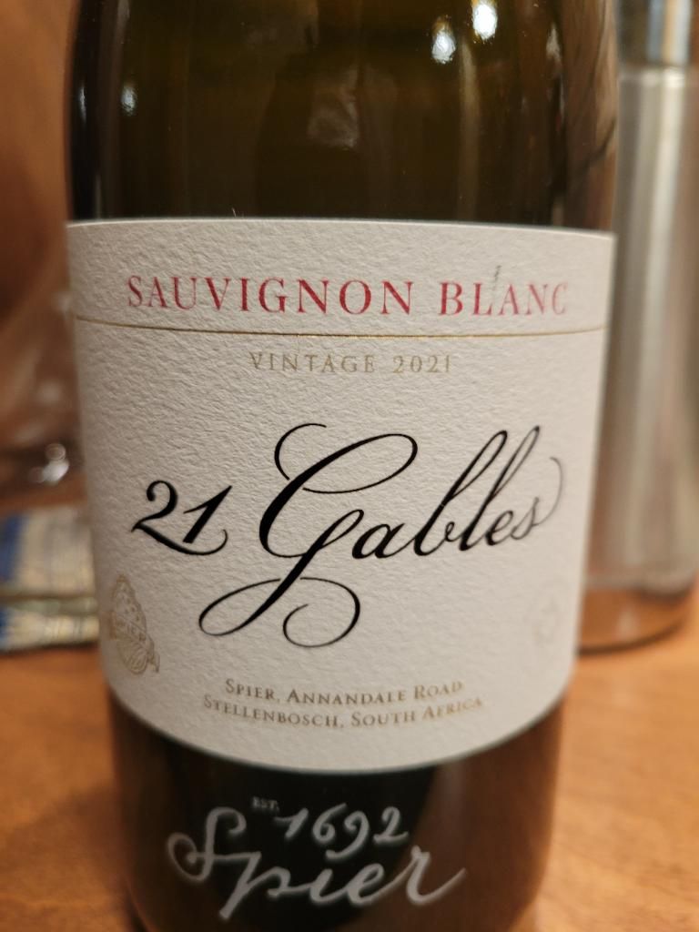 2021 Spier Sauvignon Blanc 21 Gables Private Collection, South Africa ...