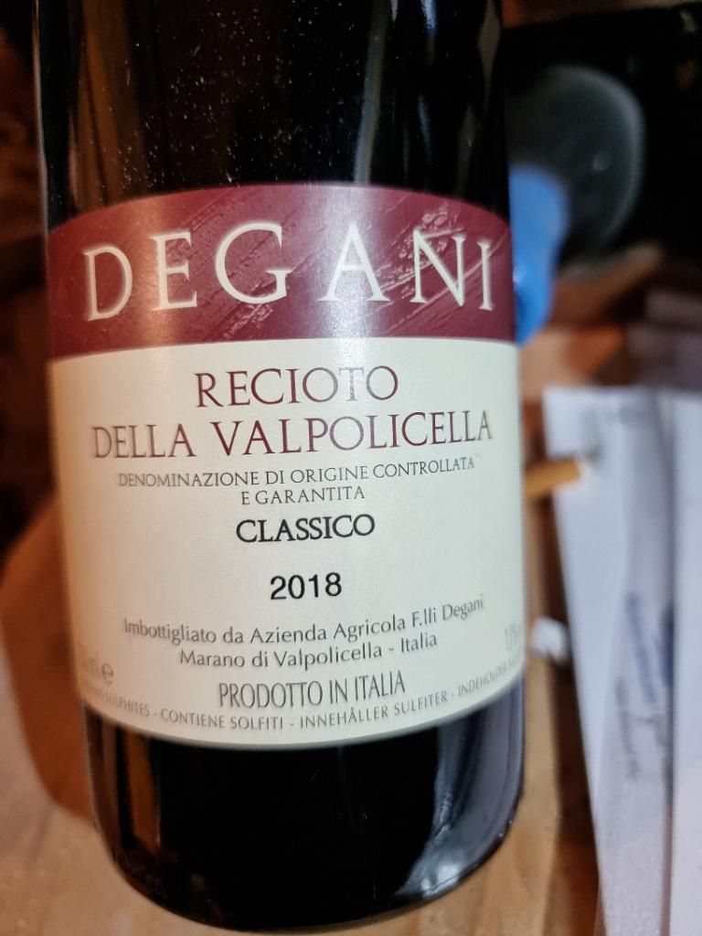 2019 Fratelli Degani Recioto della Valpolicella Classico, Italy, Veneto ...