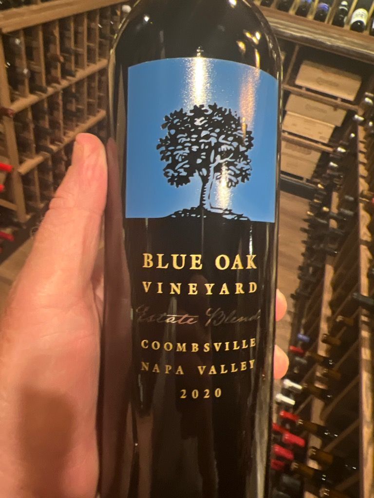2021 Blue Oak Estate Vineyards Merlot, USA, California, Napa Valley ...