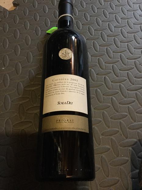 2003 Cellers de Scala Dei Priorat Cartoixa, Spain, Catalunya, Priorat ...