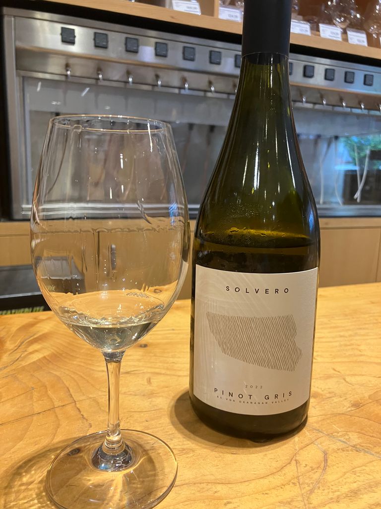 2022 Solvero Pinot Gris, Canada, British Columbia, Okanagan Valley ...